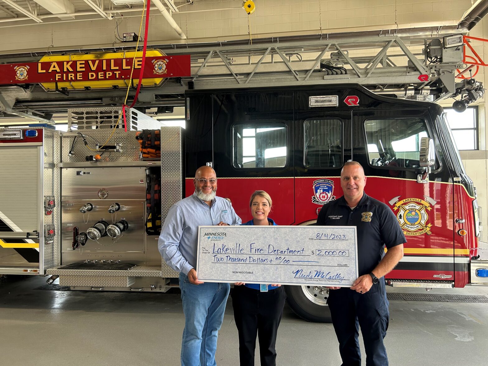 Minnesota Energy Resources awards $10,000 to first responders ...